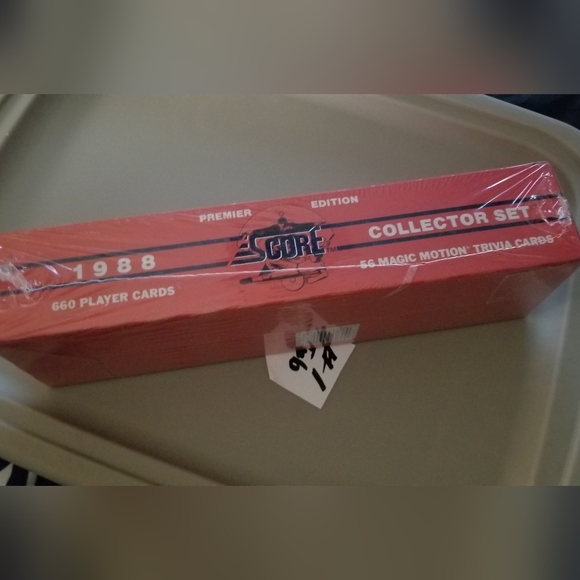 MLB | Other | Factory Sealed 988 Scores Collector Cards Set | Poshmark